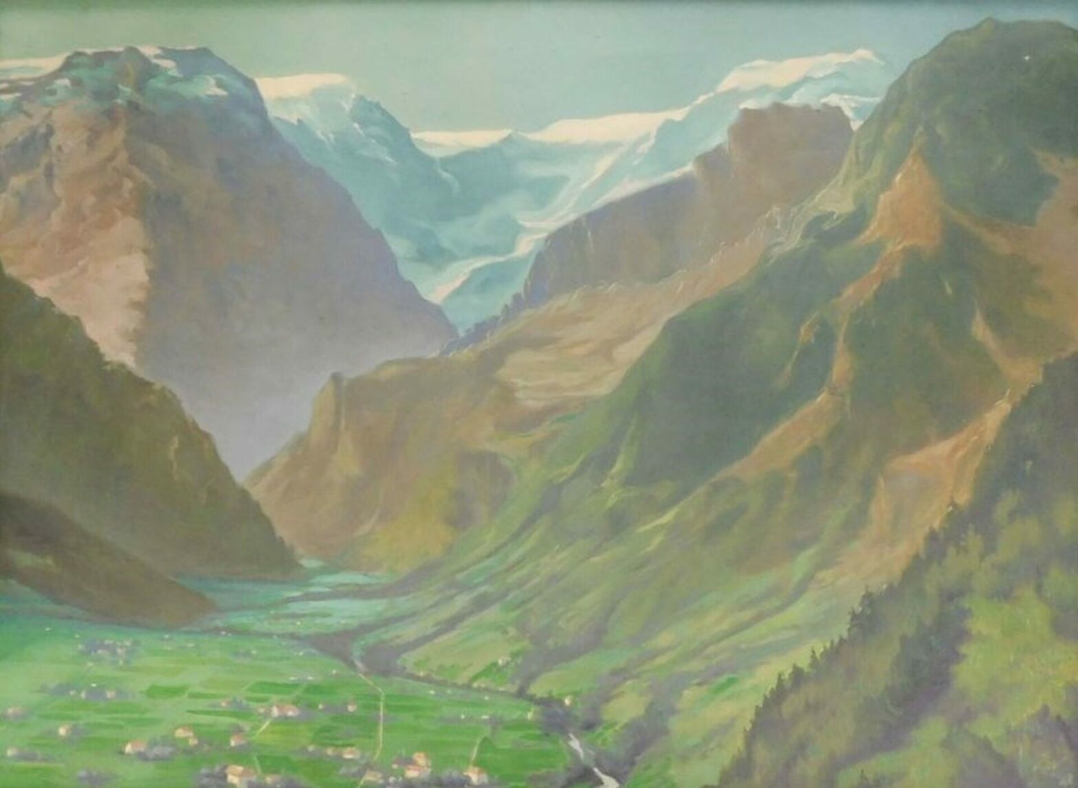 Les Alpes suisses – Adrien Recouvreur (1858-1944)
